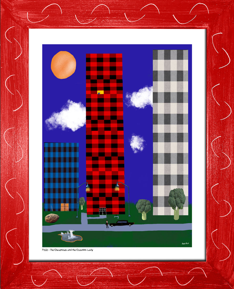 p1121 The Chauffeur and the Cleaning Lady – dug Nap Art